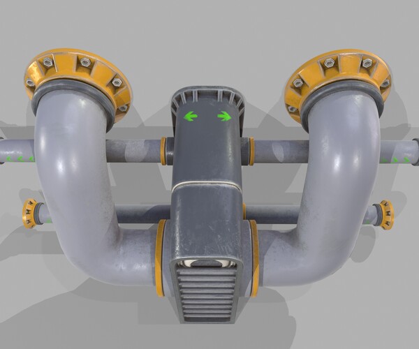 ArtStation - Prosp 1 from Wall Tube Mechanism Props | Resources