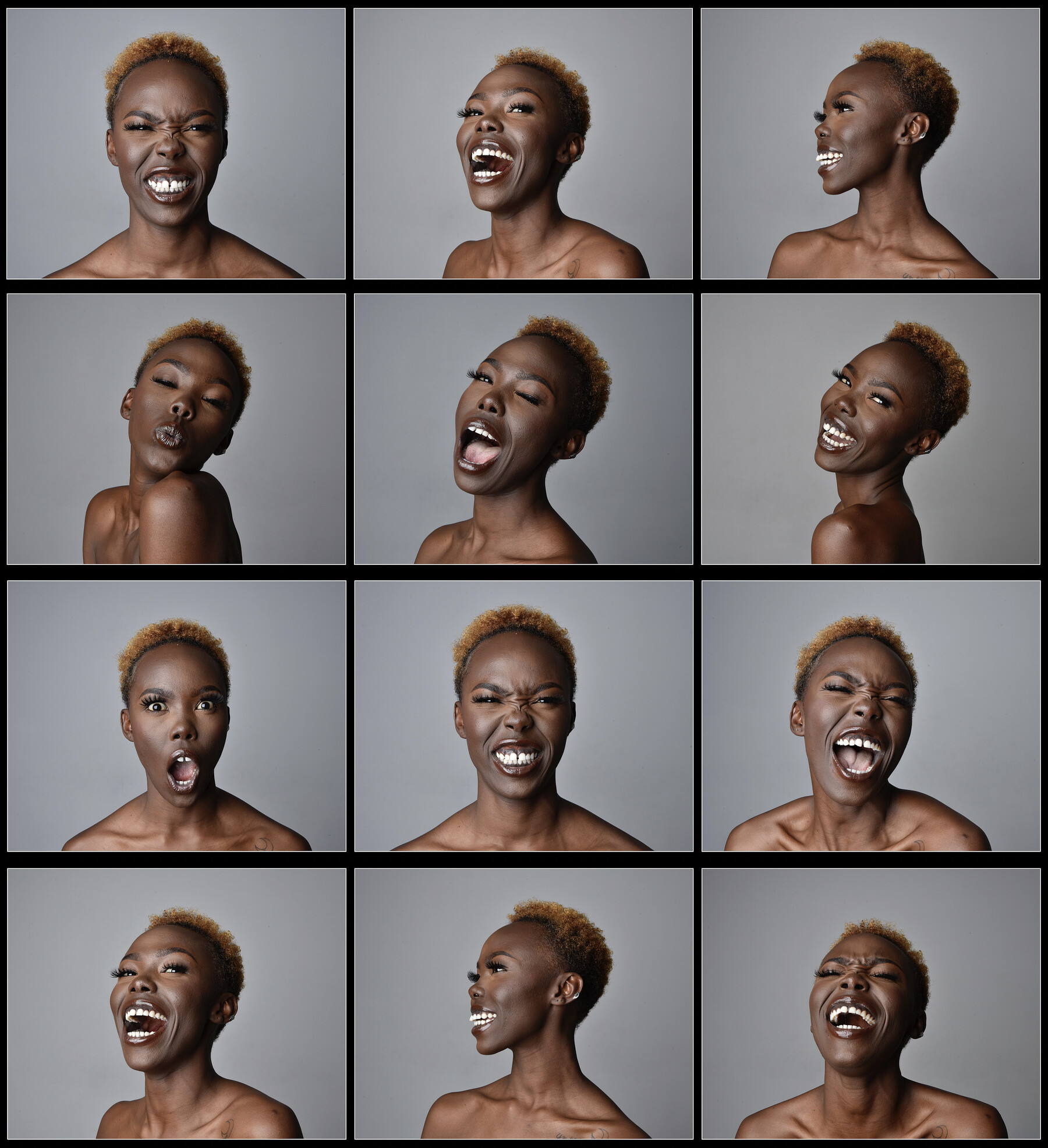 ArtStation - x120 Facial Expressions with Stella - Reference Pack ...