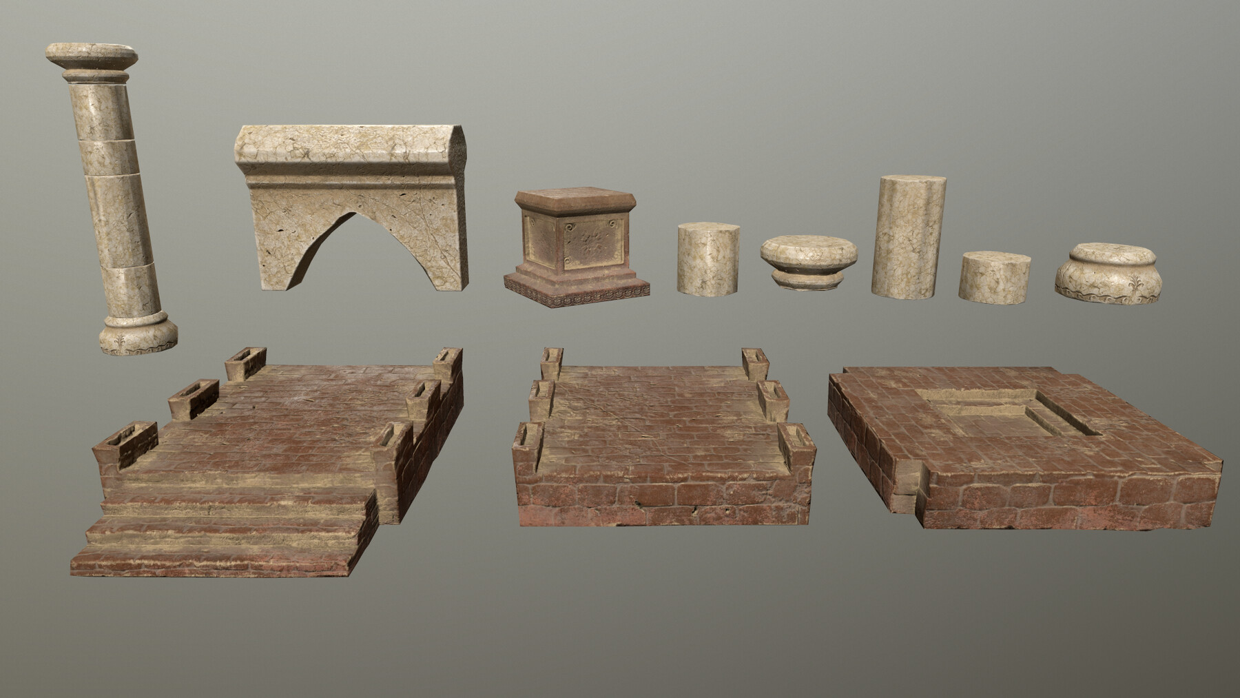 ArtStation - Altar Set | Game Assets