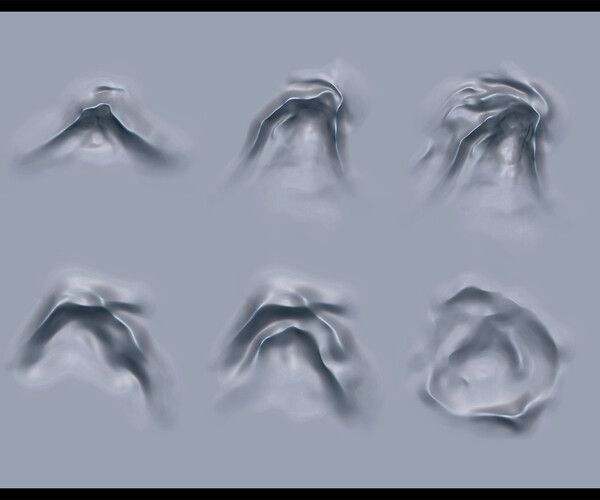 ArtStation - Metal Dents Part 2 Brushes for Zbrush (2019+) | Brushes