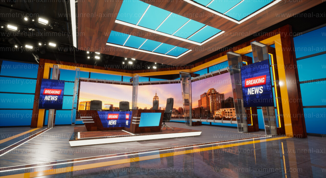 ArtStation - NEWS 85 | UNREAL ENGINE VIRTUAL SET | Resources