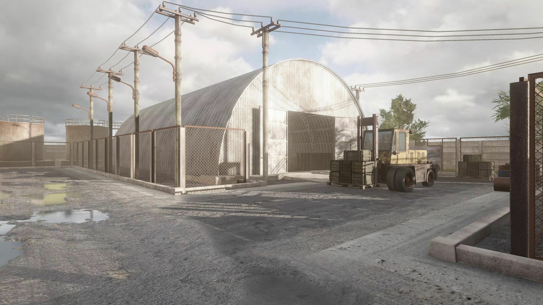 ArtStation - Modular Industrial Area | Game Assets