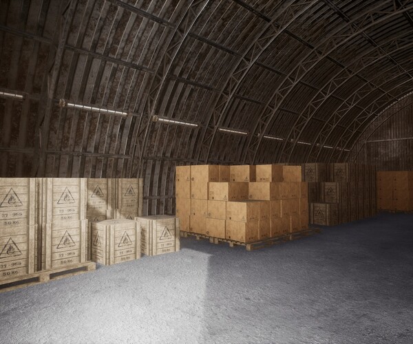 ArtStation - Modular Industrial Area | Game Assets