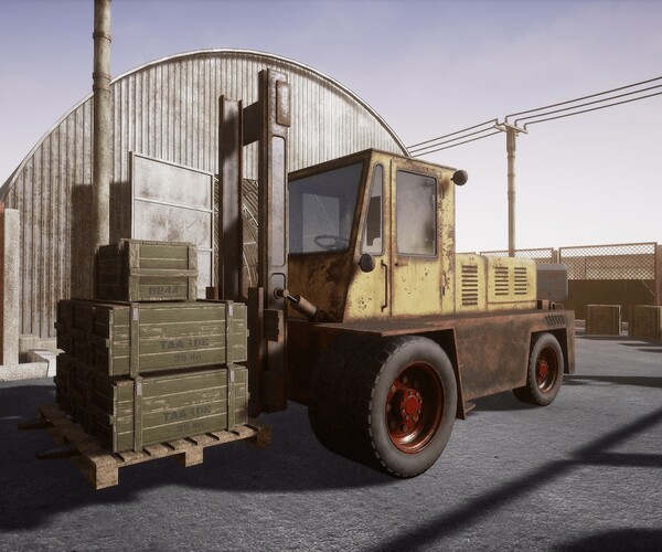 ArtStation - Modular Industrial Area | Game Assets