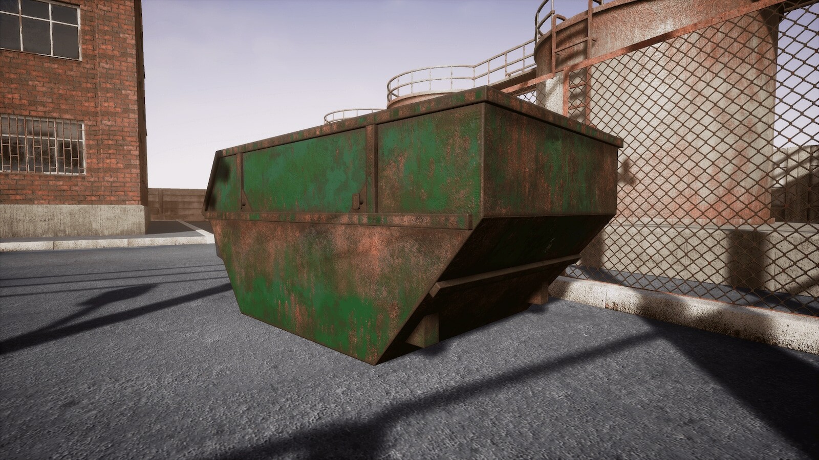 ArtStation - Modular Industrial Area | Game Assets