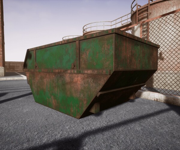 ArtStation - Modular Industrial Area | Game Assets