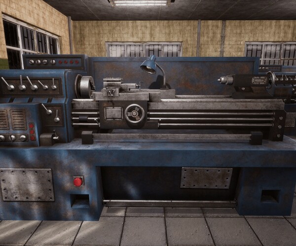 ArtStation - Modular Industrial Area | Game Assets