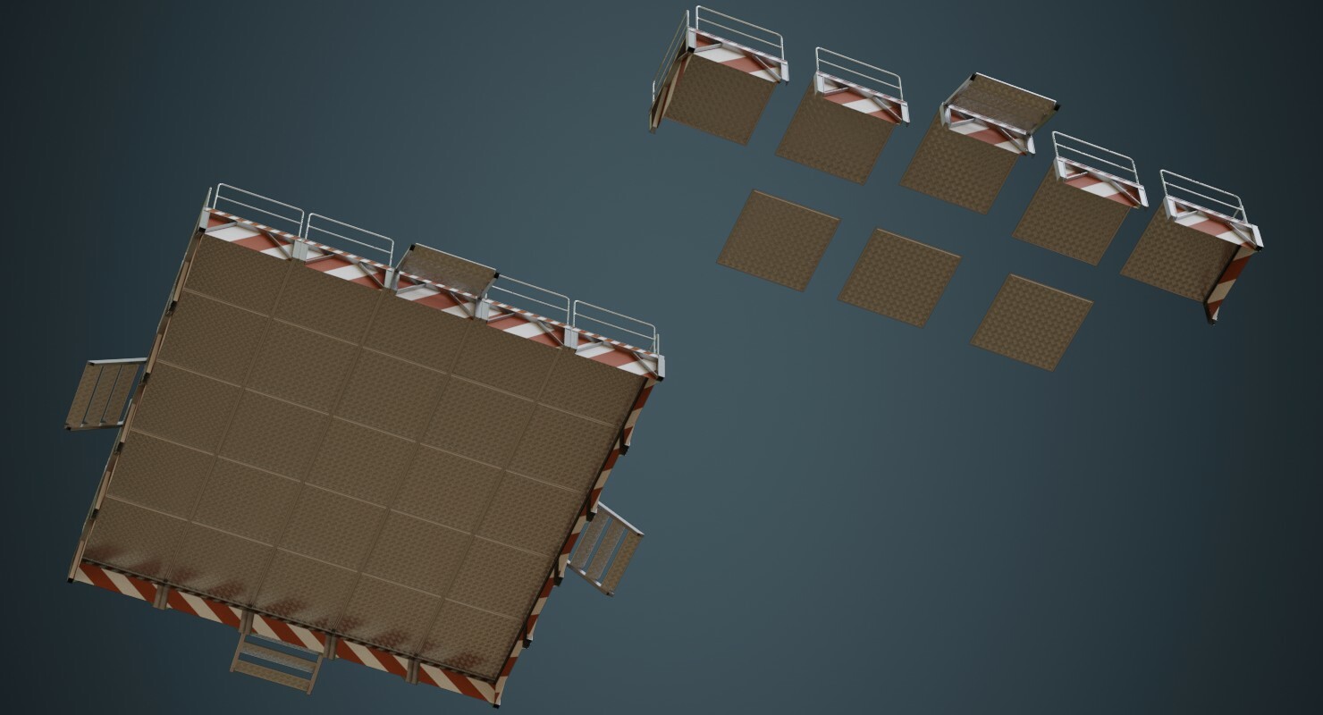 ArtStation - Stage Platform 1A | Game Assets