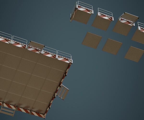 ArtStation - Stage Platform 1A | Game Assets