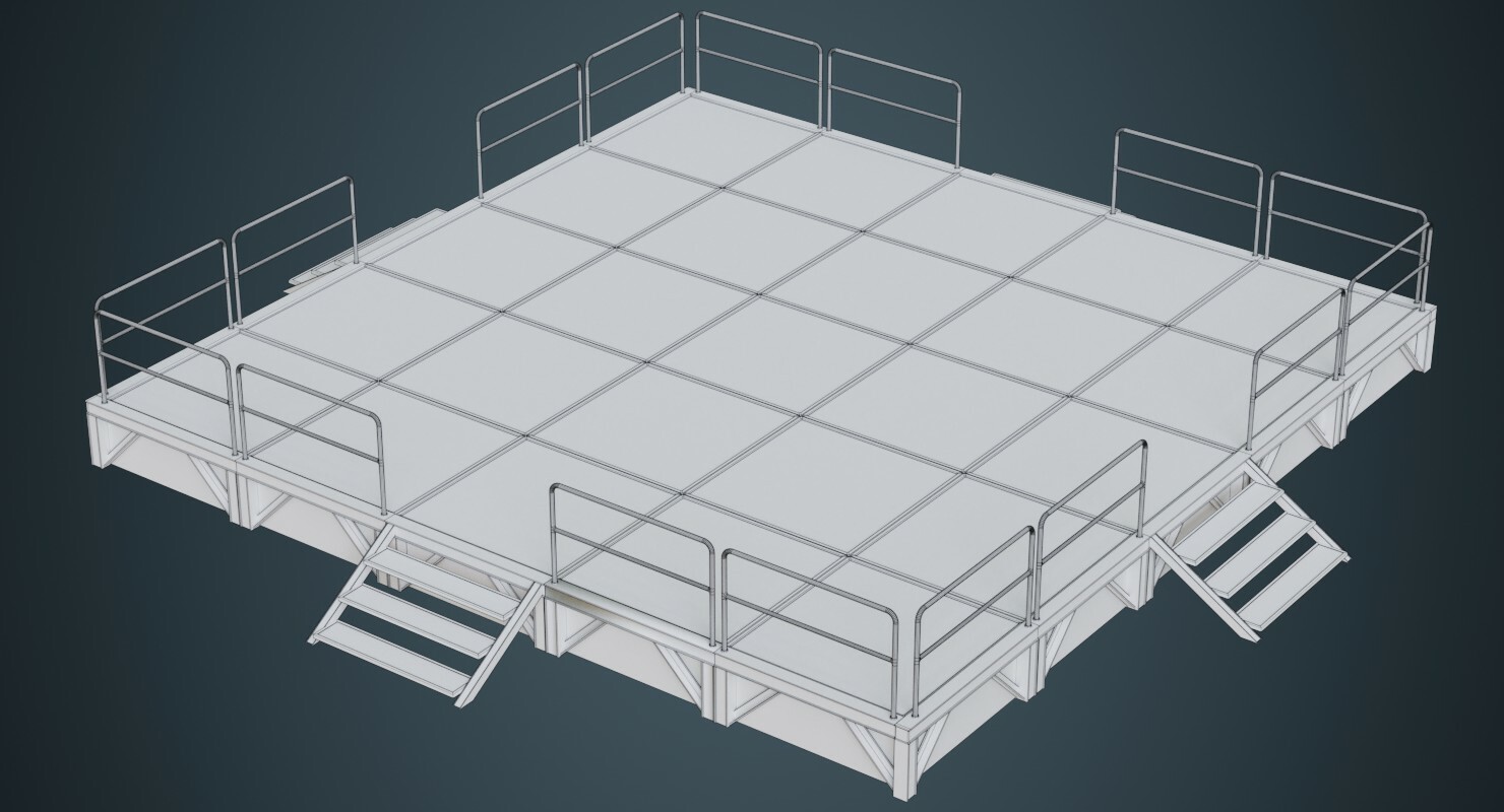 ArtStation - Stage Platform 1A | Game Assets