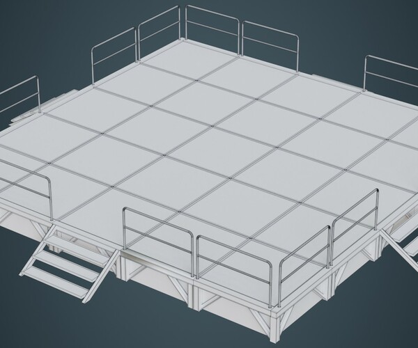 ArtStation - Stage Platform 1A | Game Assets