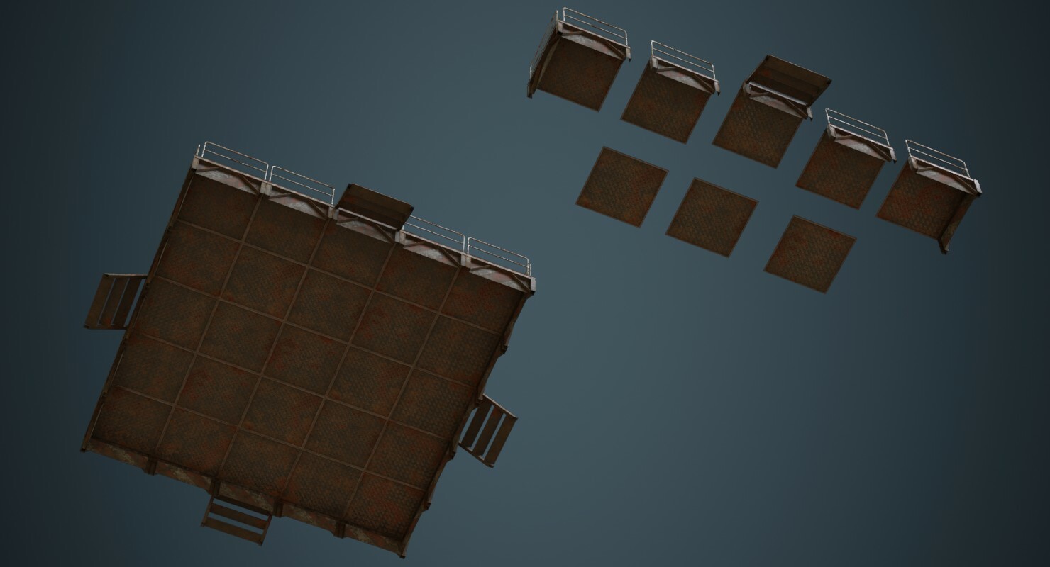 ArtStation - Stage Platform 1B | Game Assets