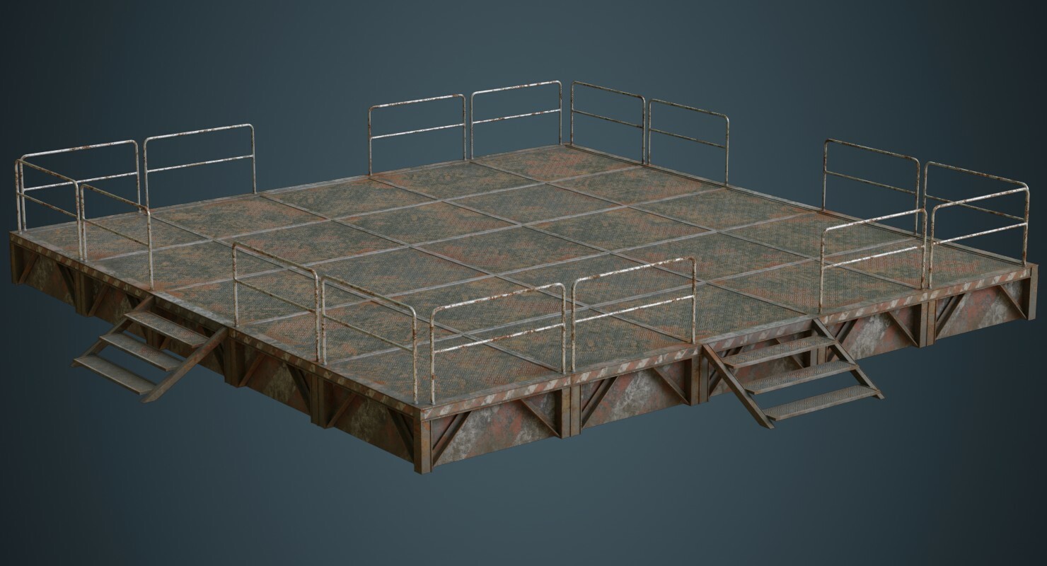 ArtStation - Stage Platform 1B | Game Assets