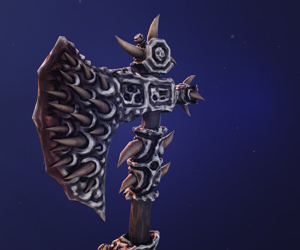 ArtStation - Evolution of the Tooth Axe | Game Assets