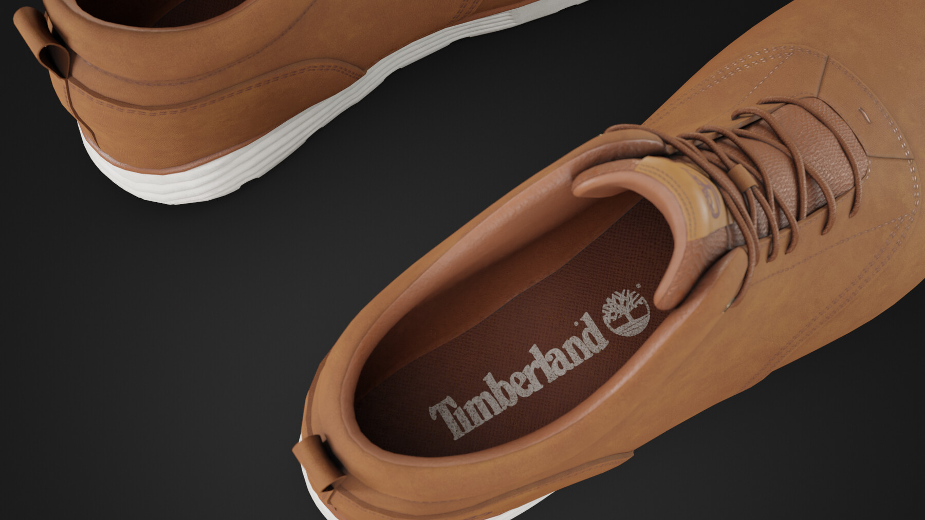 ArtStation - Timberland Trainers Shoes 3D Asset | Game Assets