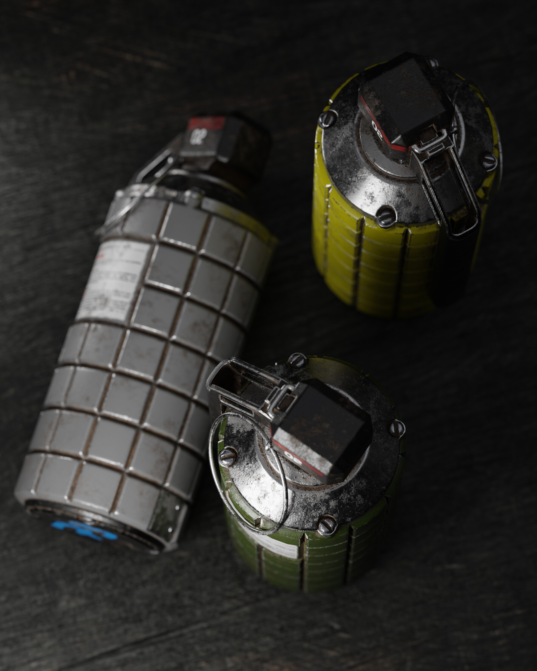 ArtStation - ZZ Grenade 02 | Game Assets