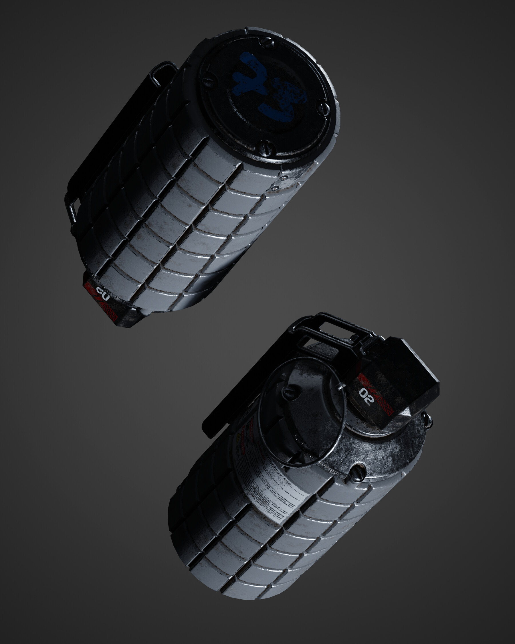 ArtStation - ZZ Grenade 02 | Game Assets