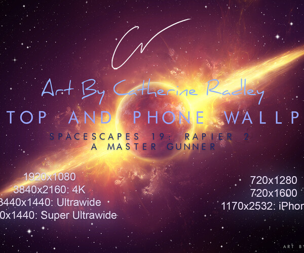 ArtStation - 19-Rapier2: A Master Gunner Wallpaper | Artworks