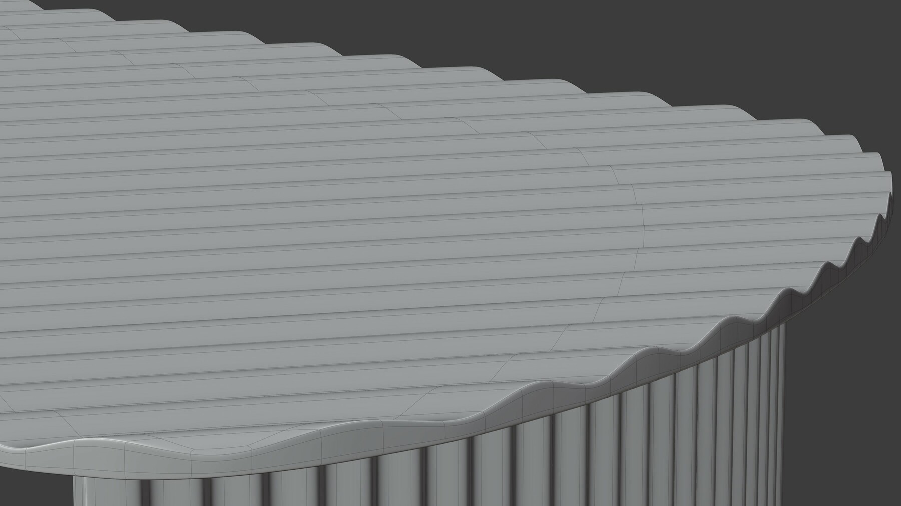 ArtStation - Fluted Side Table | Resources