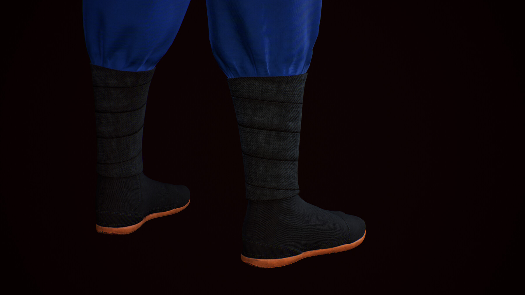 ArtStation - Ninja 02 Low-poly | Game Assets