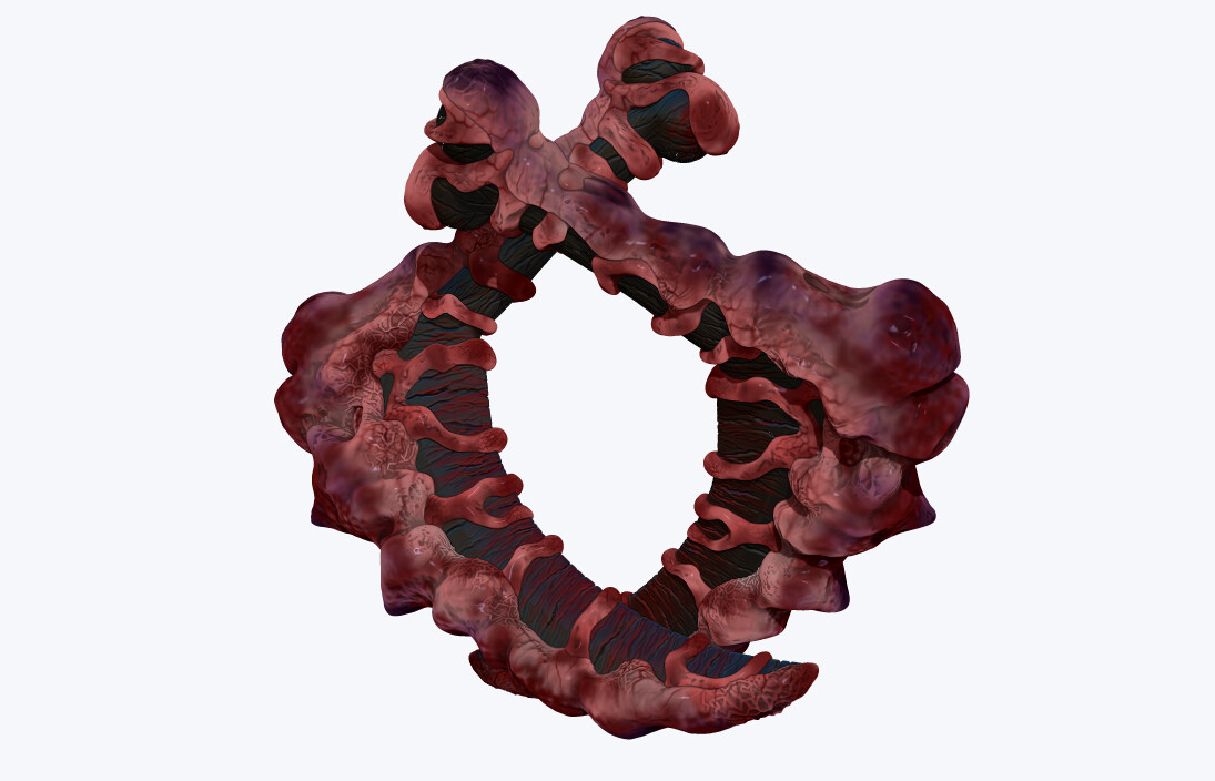 Lucian Bogdan - Demon Slayer Upper moon 6 Gyutaro sickle weapon .stl ...