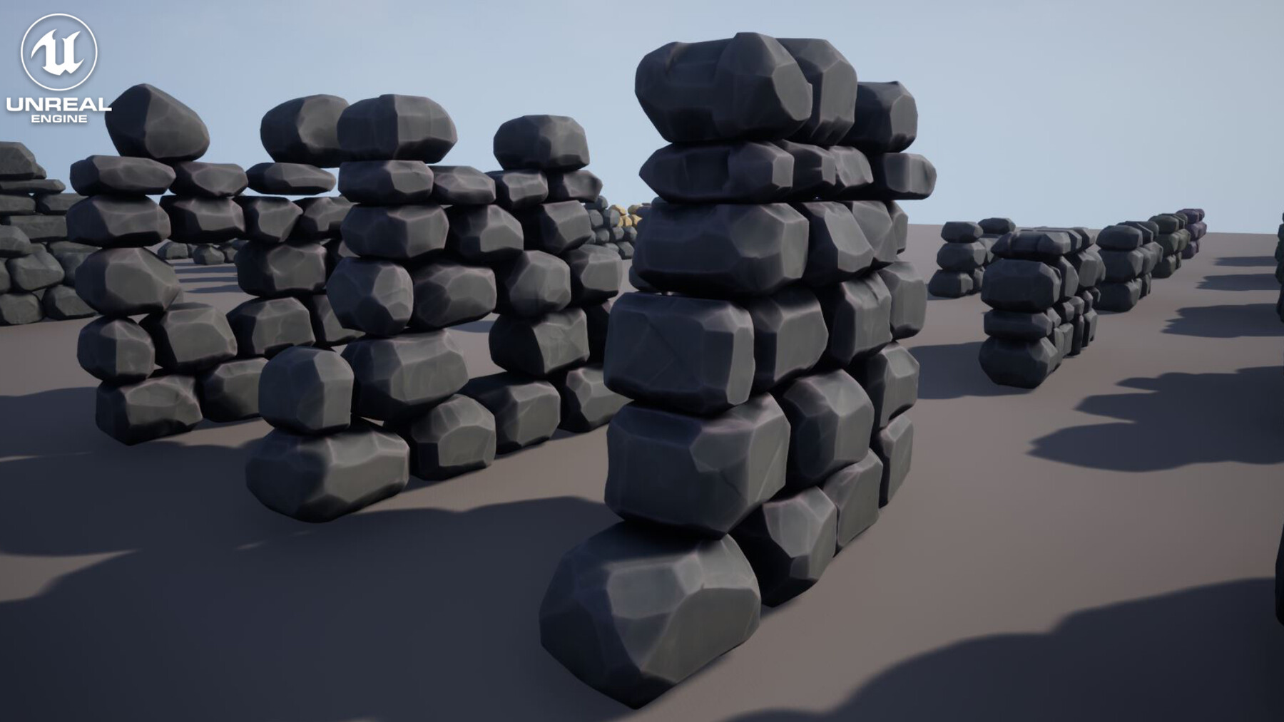 ArtStation - Stylized Walls Vol 1 For Unreal Engine | Game Assets