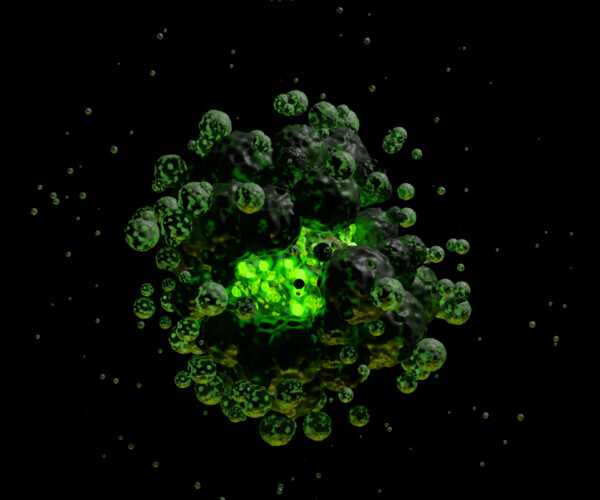 ArtStation - Alien Virus Sphere | Game Assets
