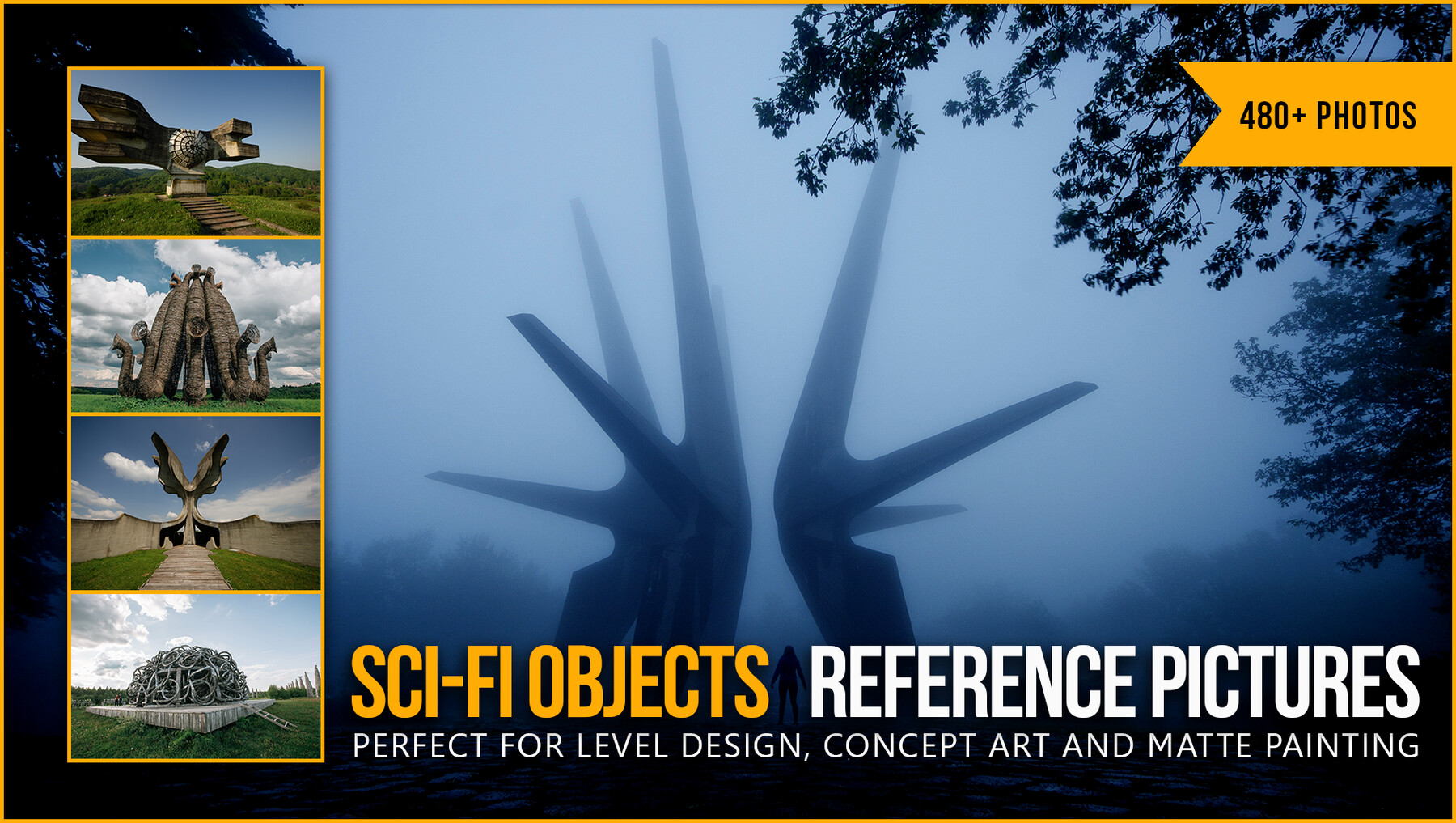 Grafit Studio - 480+ Sci-fi Objects Reference Pictures