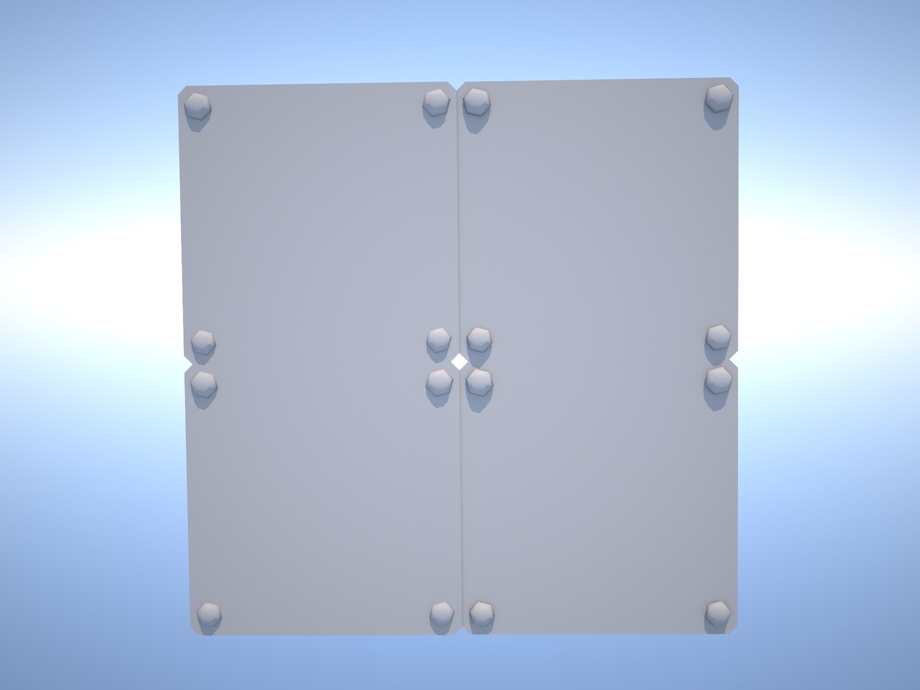 ArtStation - Metal plate. Stylized 3D model | Resources