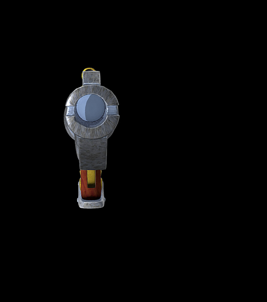 ArtStation - McCree Sherlock Skin Gun | Game Assets