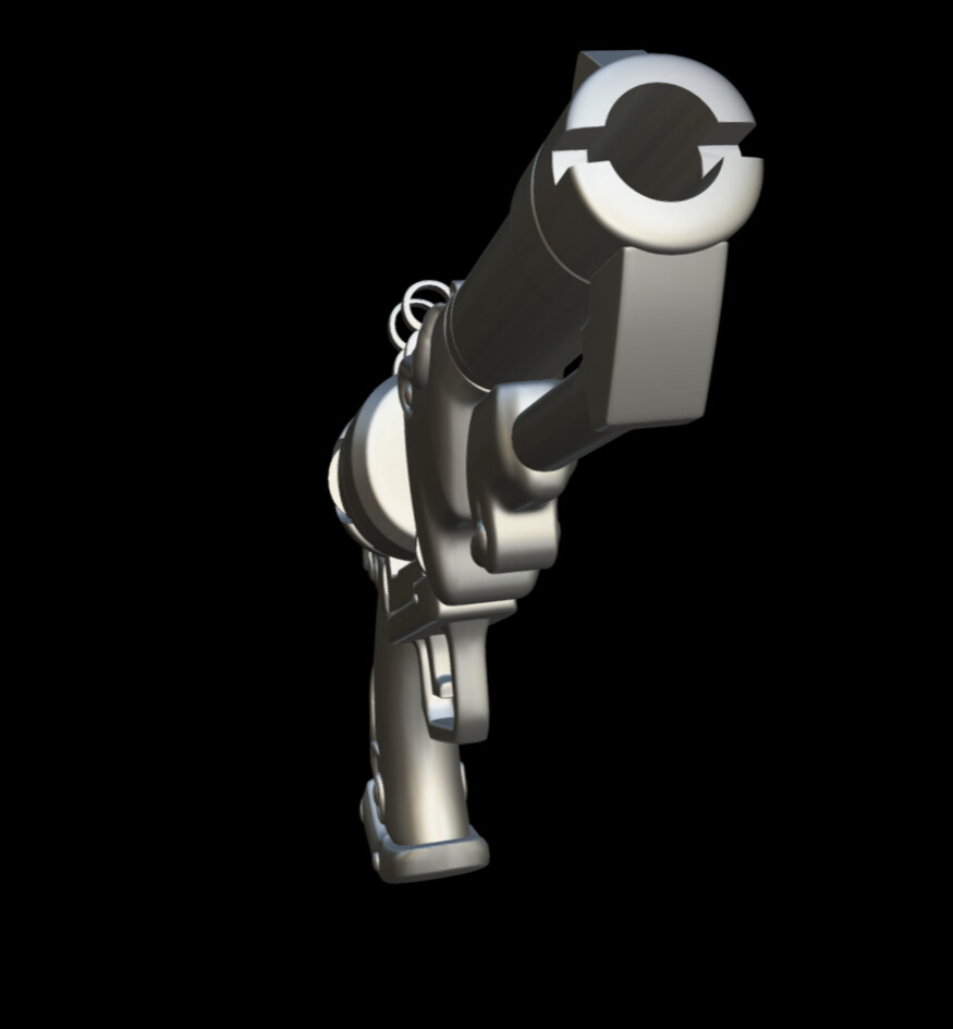 ArtStation - McCree Sherlock Skin Gun | Game Assets