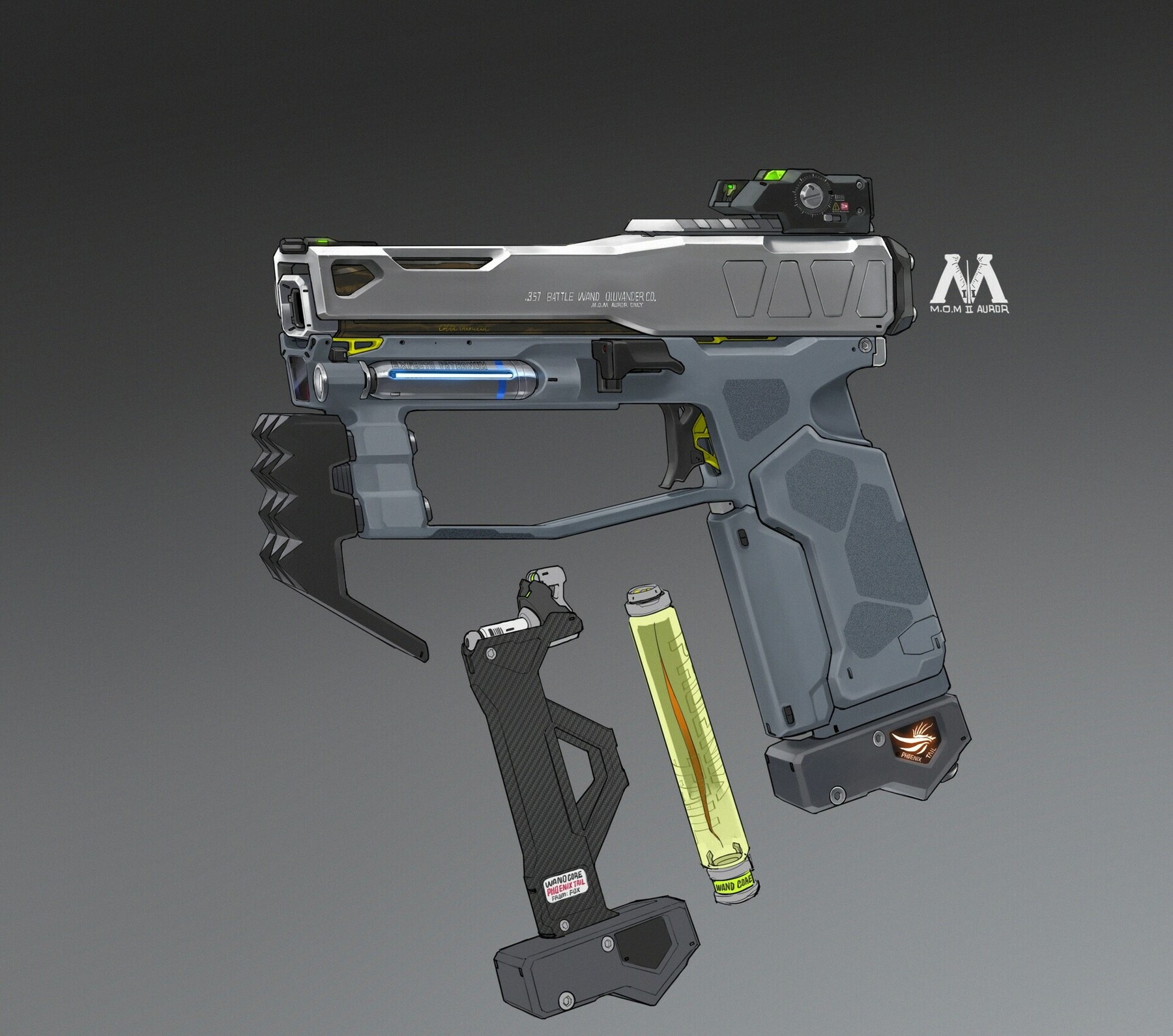 ArtStation - poison gun | Game Assets