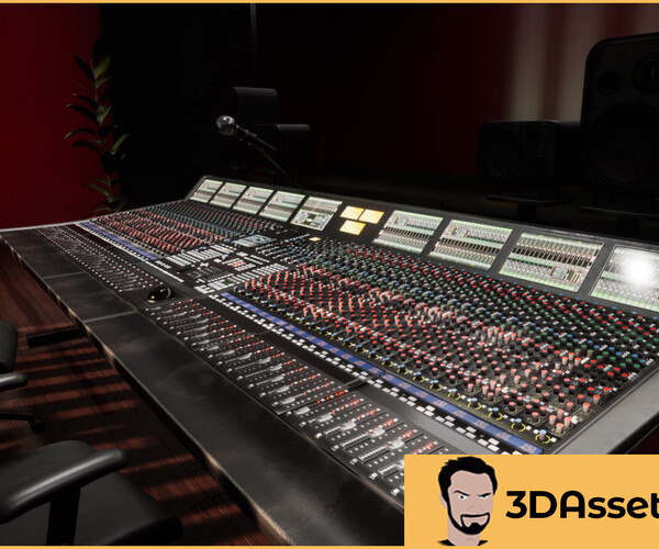 ArtStation - Mixing Desk Vol 1 For Unreal Engine | Game Assets