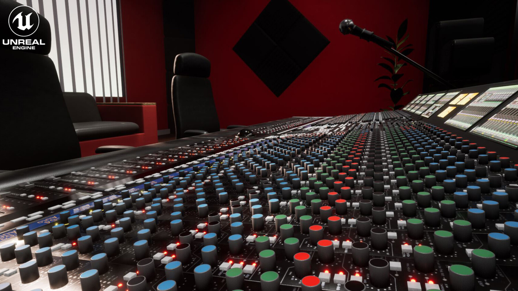 ArtStation - Mixing Desk Vol 1 For Unreal Engine | Game Assets