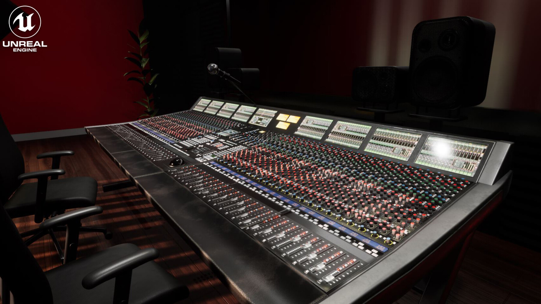 ArtStation - Mixing Desk Vol 1 For Unreal Engine | Game Assets