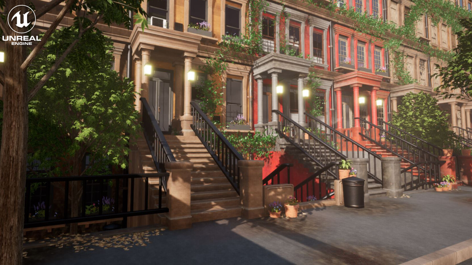 Artstation Modular Buildings Vol 1 For Unreal Engine Game Assets