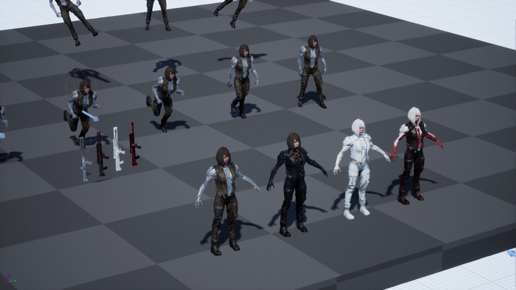 ArtStation - Terminator Girl | Game Assets