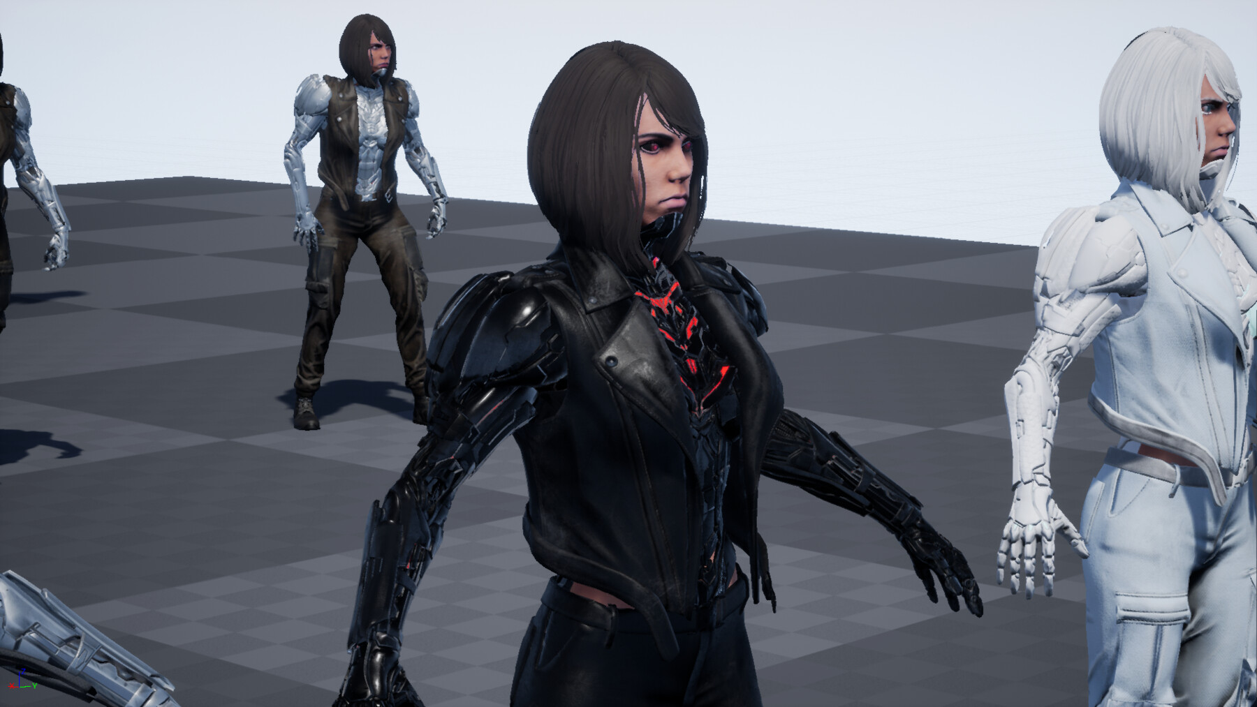 ArtStation - Terminator Girl | Game Assets