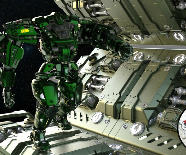 ArtStation - Battle Machines - A 3ds Max Masterclass by Cris Robson ...