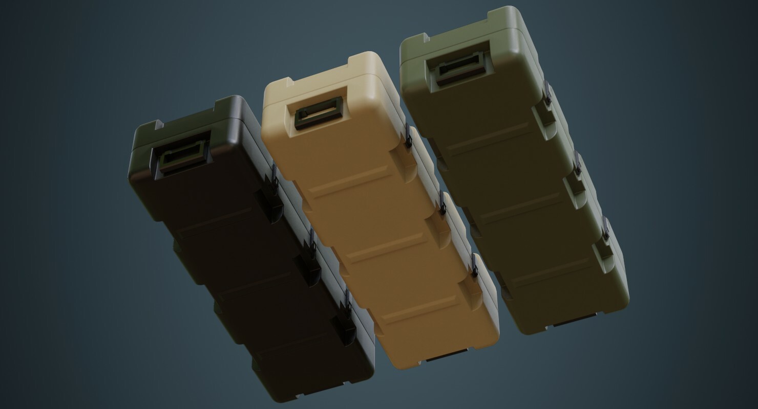 ArtStation - Military Case 3A | Game Assets