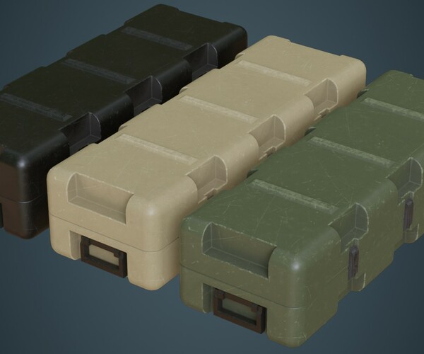 ArtStation - Military Case 3B | Game Assets