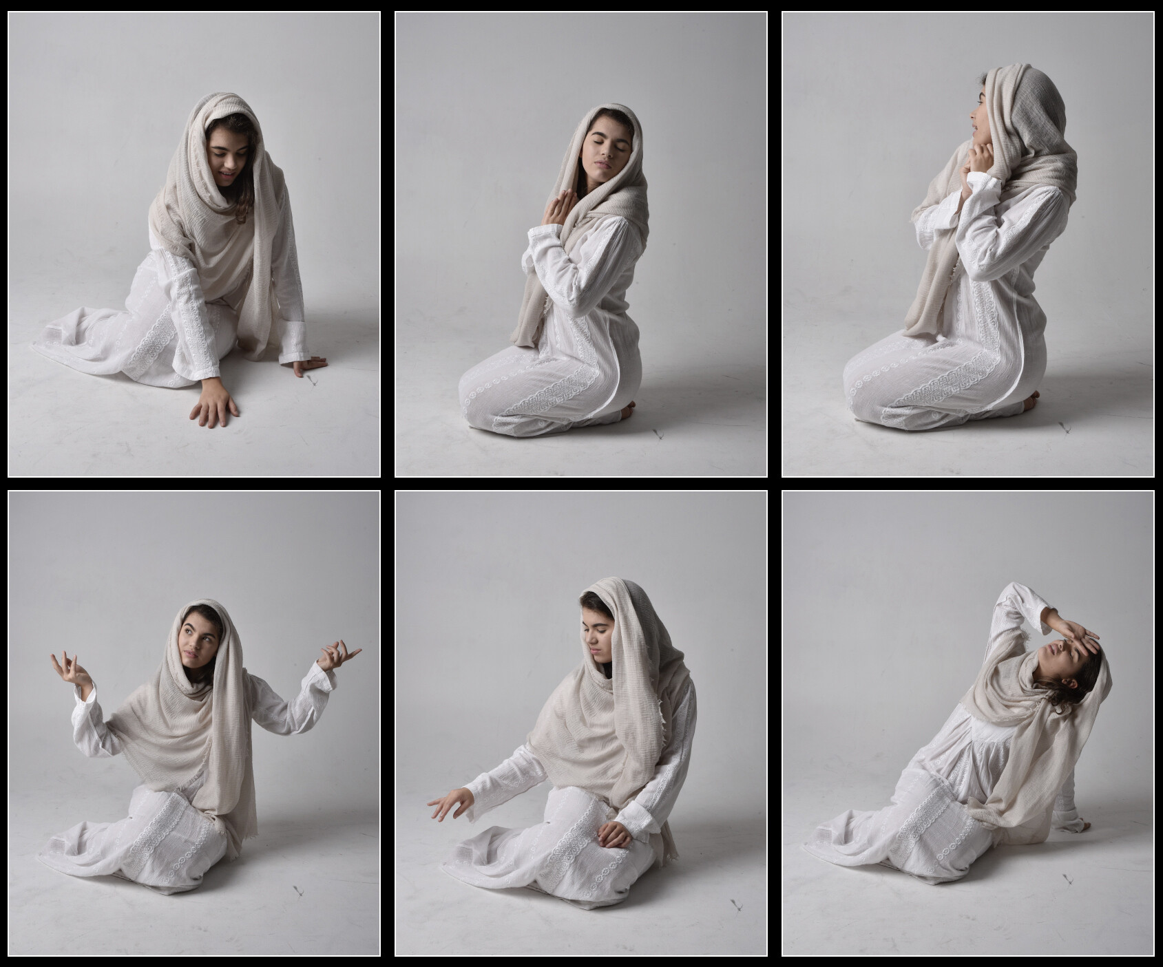 Jessica Truscott - x131 Faith - Pose Reference Pack