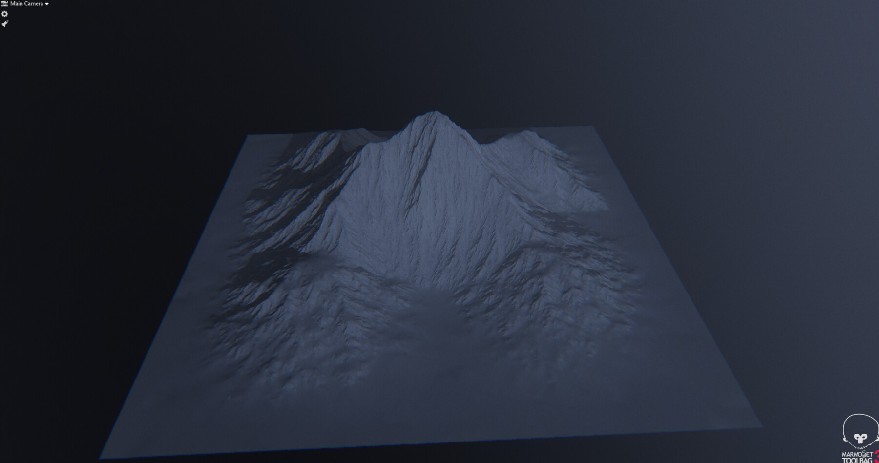 ArtStation - Mountain Landscape Mesh | Game Assets