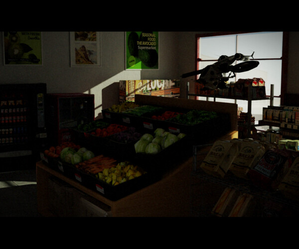 ArtStation - Grocery Store Asset Pack | Game Assets