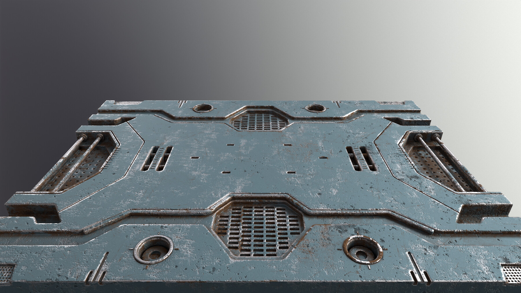 ArtStation - 10 painted Metal Smart Materials | Game Assets