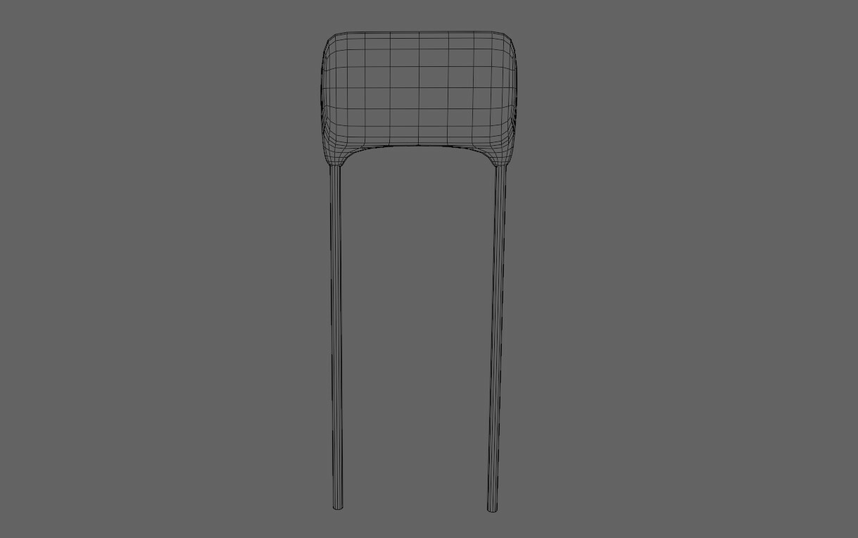 ArtStation - Polyester Capacitor - Electronic parts Low-poly 3D model ...