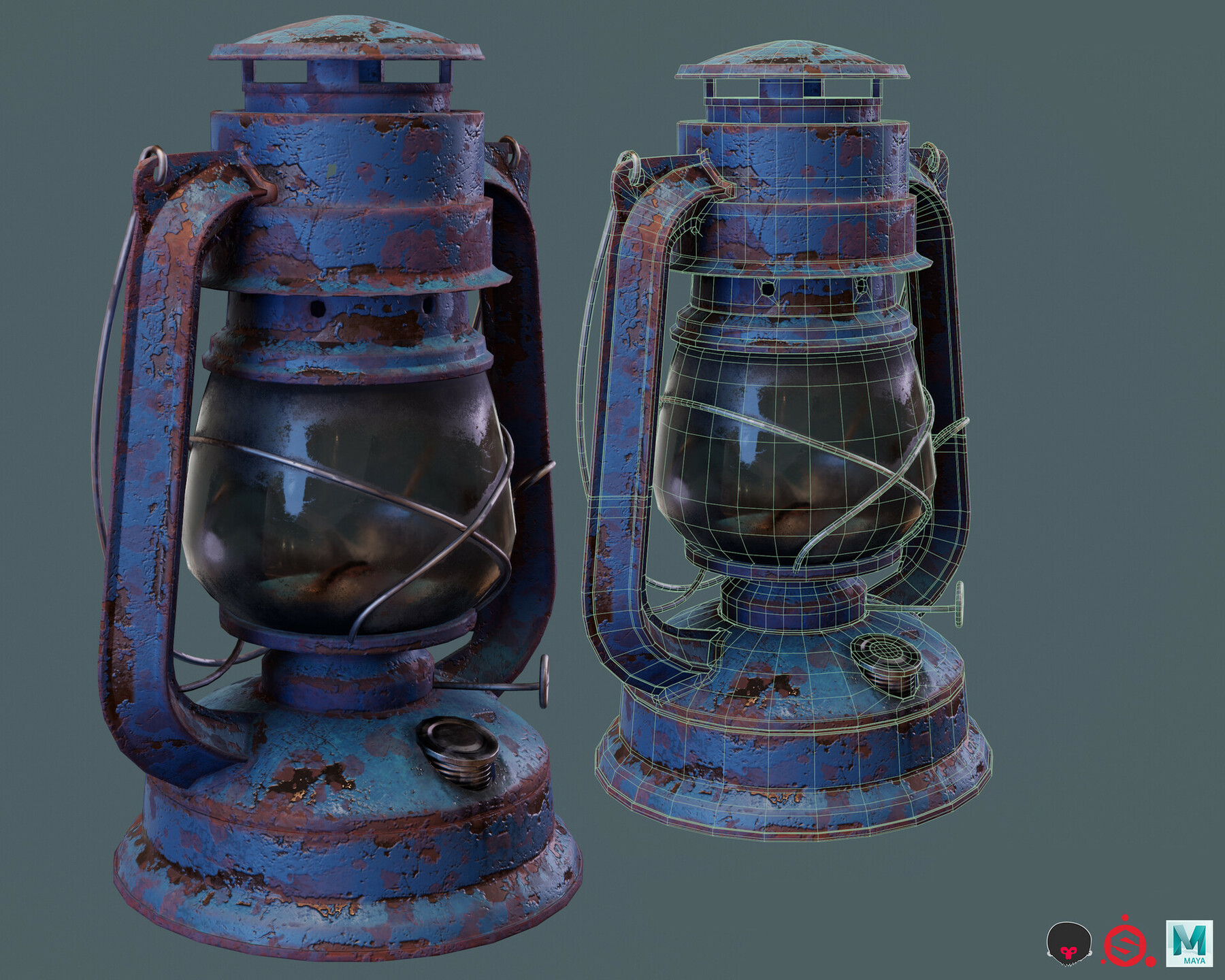 ArtStation - Storm Lantern game prob | Game Assets
