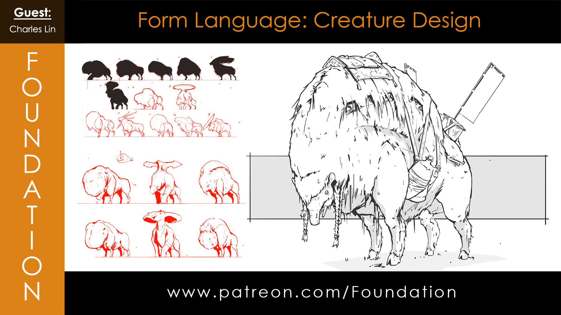 ArtStation - Foundation Art Group - Form Language: Creature Design with ...