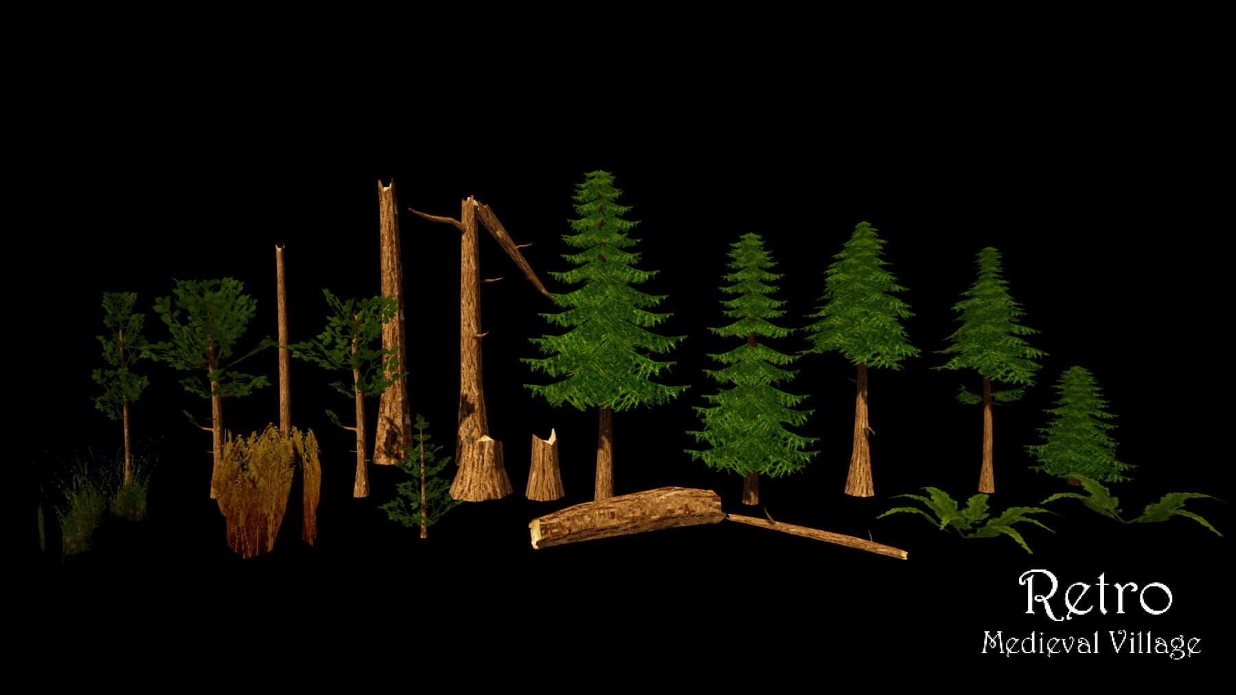 ArtStation - Retro Medieval Village in Unreal Engine 4 | Game Assets