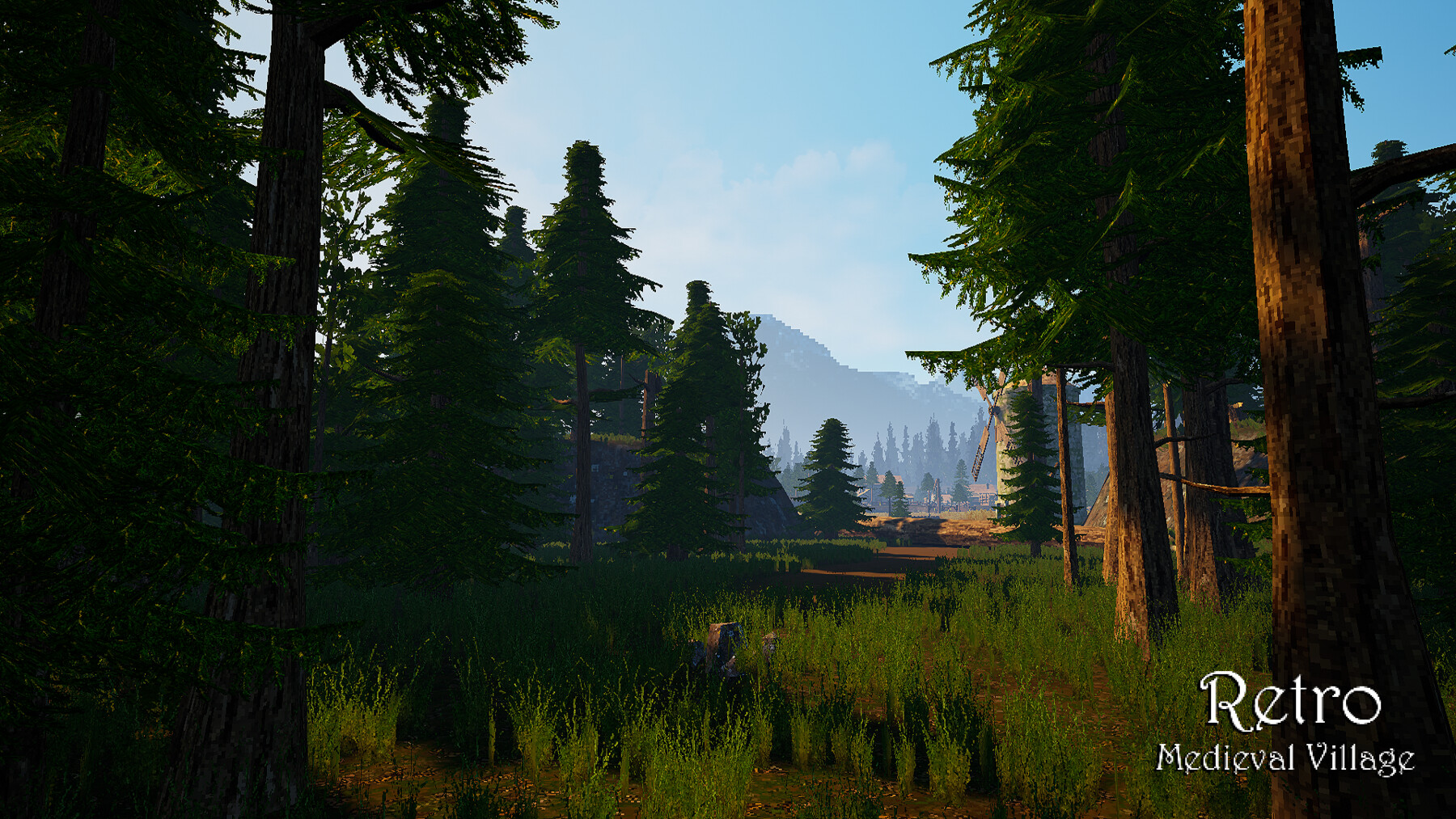 ArtStation - Retro Medieval Village in Unreal Engine 4 | Game Assets